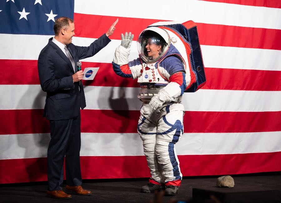Watch: NASA Unveils Spacesuits for Next Moon Mission | Tdnews Watch: NASA Unveils Spacesuits for Next Moon Mission | Tdnews